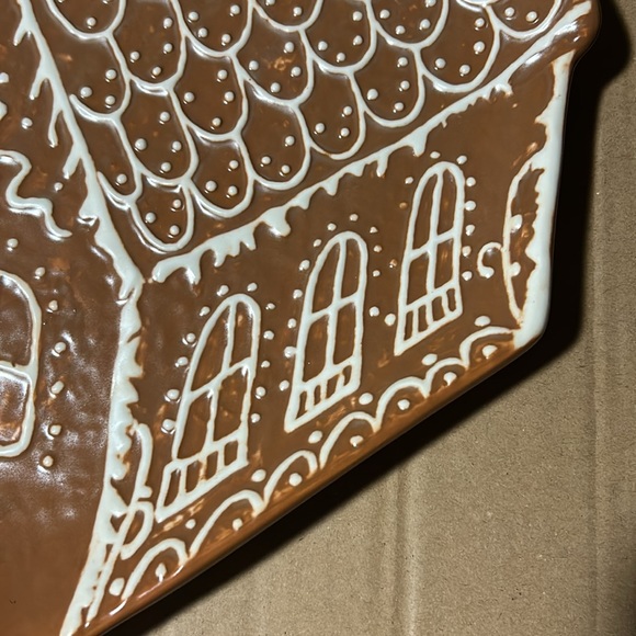 Pottery Barn | Holiday | Pottery Barn Gingerbread House Serving Platter ...